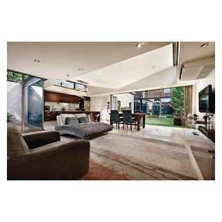 Control4 - Contemporary - Living Room - Salt Lake City - by Control4 ...