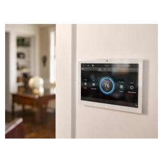 Control4 Smart Home Touchscreen - Traditional - Living Room - London ...