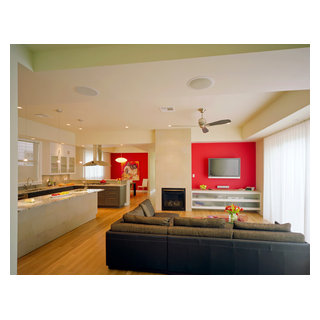 Cool House Tour 2008 - Contemporary - Living Room - Austin - by CG&S ...