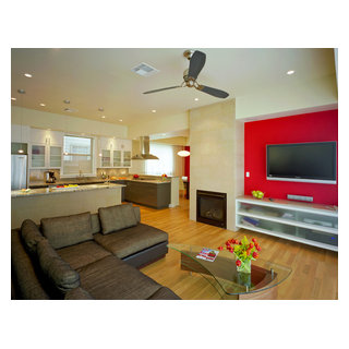 Cool House Tour 2008 - Contemporary - Living Room - Austin - by CG&S ...