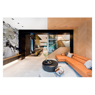 Corner Terrace at Belgravia Villas - Singapore - Contemporary - Living ...