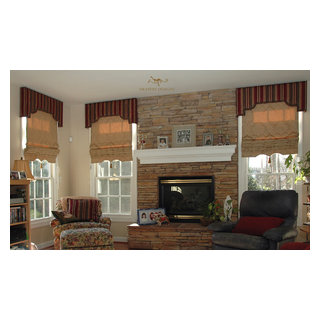 Cornices - Traditional - Living Room - DC Metro - by Drapery Designs ...
