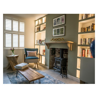 Cottage in Kingsdown, Deal, Kent - Scandinavian - Living Room - Kent - by Ruby Red Interiors | Houzz