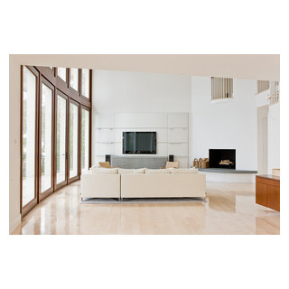 Cotuit Bay Residence - Contemporary - Living Room - Boston - by ...