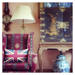 Country house in Oxfordshire, England - Traditional - Living Room ...
