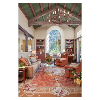 Country Ranch - Farmhouse - Living Room - San Francisco - by Marla Sher ...