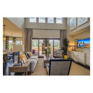 Coventry Homes - STILLWATER RANCH - Traditional - Living Room - Austin ...