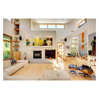 Coyote House - Modern - Living Room - Sacramento - by Dave Adams ...