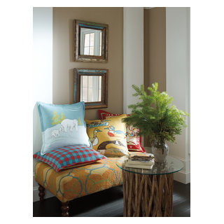 Cozy by the Inglenook - Rustic - Living Room - Boston - by Company C ...