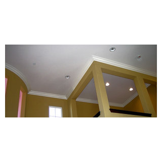 Crazy Crowned ceilings - Traditional - Living Room - San Diego - by ...