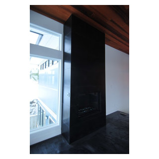 Create a Major Design Impact - Contemporary Floor to Ceiling Black ...
