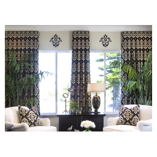 Creative Window Treatment Ideas for Your Home - Transitional - Living ...