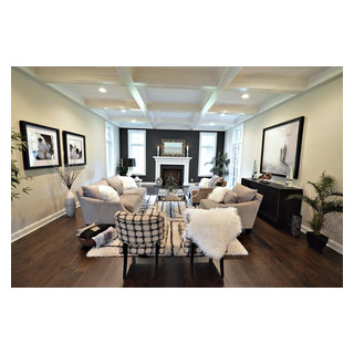 Crestmount Family Room - Contemporary - Living Room - New York - by ...