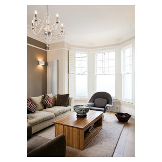 Crouch Hall Rd - Contemporary - Living Room - London - by David Butler ...