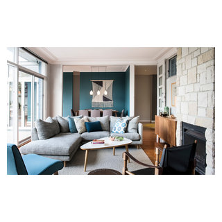 CS Residence - Transitional - Living Room - Sydney - by Karen Aston ...