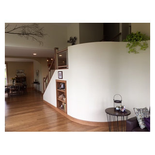 Curved wall - Contemporáneo - Salón - Otras zonas - de Fine Carpentry ...