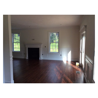 Custom Build House - Traditional - Living Room - Boston - by Homes By ...