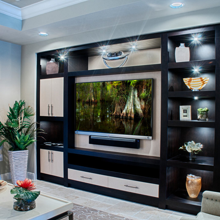 Custom Entertainment Center - Photos & Ideas | Houzz