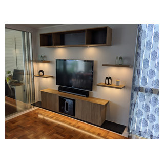 Custom Entertainment Unit - Living Room - Brisbane - by Jensen Designs ...