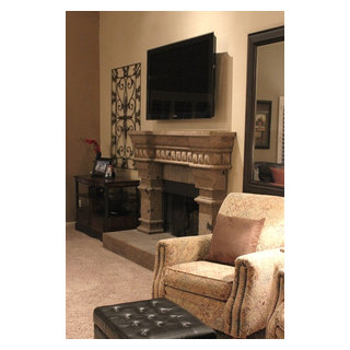 Custom Fireplace - Classique - Salon - Phoenix - par Designs from Home ...