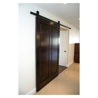 Custom Interior Door - Eclectic - Living Room - Austin - by Watermark ...