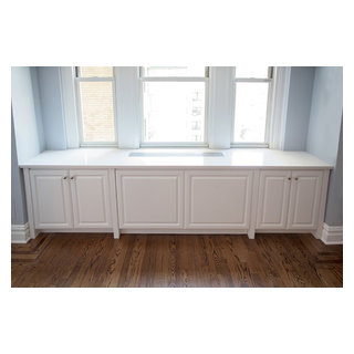 Custom PTAC Cover with Matching Baseboard / Moulding - Traditional ...