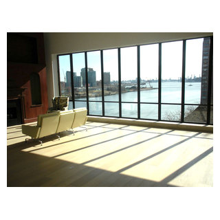 Custom Window Installation - Modern - Living Room - New York - by R ...