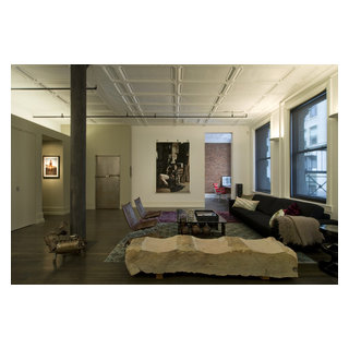 David Howell Design - Industrial - Living Room - New York - by DHD ...