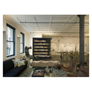 David Howell Design - Industrial - Living Room - New York - by DHD ...