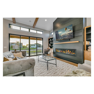 Daybreak Neighborhood - Modern Patio - Modern - Living Room ...