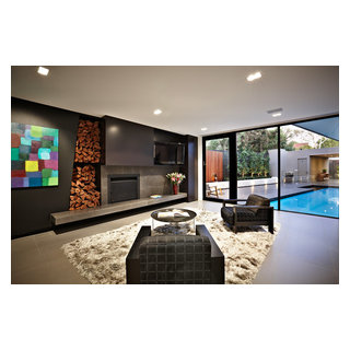 DDB DESIGN Exteriors & Pools - Contemporary - Living Room - Melbourne ...