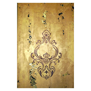 Decadent Living Room Walls - Eclectic - Living Room - Houston - by The ...