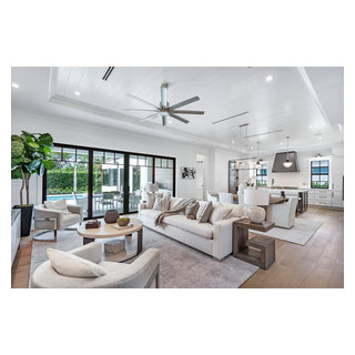 Delray Beach - New Bermuda Contemporary - Beach Style - Living Room ...