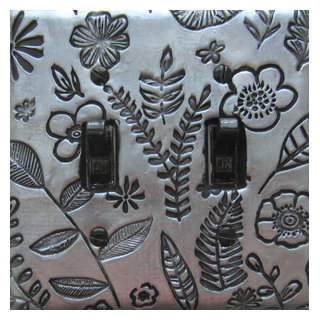 Designer Switch Plates - Modern - Living Room - Atlanta - by Geometals ...