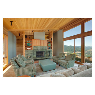 Digger Mountain Retreat - Contemporary - Living Room - Portland - by ...