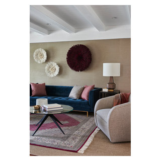 DISC Interiors Studio City Hills - Transitional - Living Room - Los ...