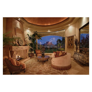 Distinctive Interiors & Design Project Images - Mediterranean - Living ...