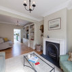 Double reception room in Victorian terraced cottage - Victorian ...