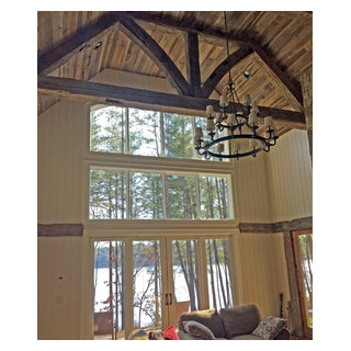 Dragging Canoe Trail - Rustic - Living Room - Charlotte - by Higgins ...