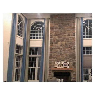 Draperies - Transitional - Living Room - Philadelphia - by The Fabric ...