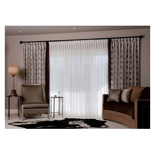 Drapery Panels - Traditional - Living Room - Toronto - by Embellish | Houzz