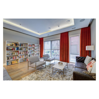 Drapes & Curtains - Contemporary - Living Room - Philadelphia - by ...