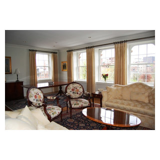 Drapes and Soft Treatments - Traditional - Living Room - Tampa - by ...