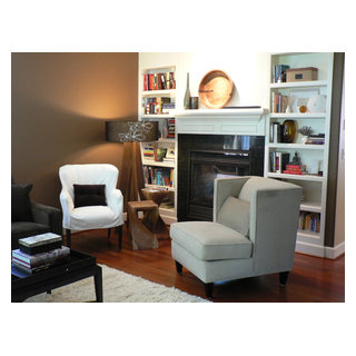 Draw The Line Design - Contemporary - Living Room - Seattle - by Pilar ...