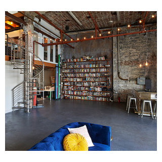 DUMBO Loft - Contemporary - Living Room - New York - by da Vinci by ...