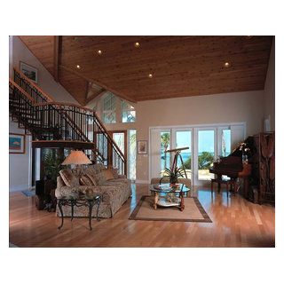 Dunedin, Florida Residence - Beach Style - Living Room - Tampa - by ...