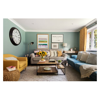 Eclectic Country - Eclectic - Living Room - Berkshire - by The Hive ...