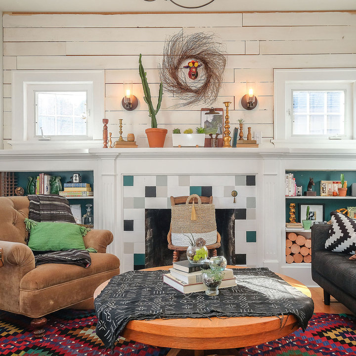 75 Eclectic Living Room Ideas You'll Love - July, 2025 | Houzz