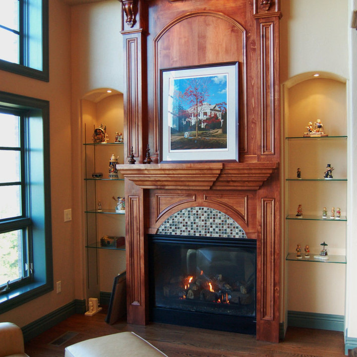 Nook Next To Fireplace - Photos & Ideas | Houzz