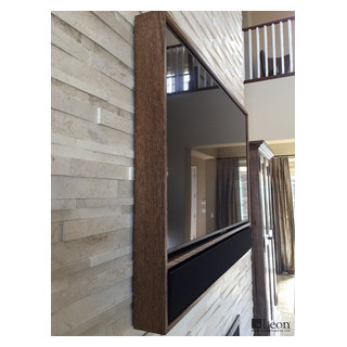 Edge Media Frame by Media Décor - Contemporary - Living Room - Las ...